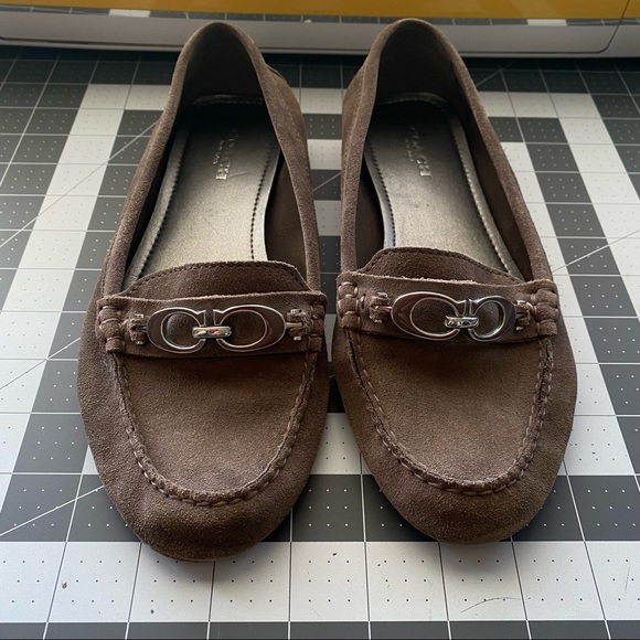 Coach | Shoes | Coach Fortunata Suede Loafers Size 65 | Poshmark